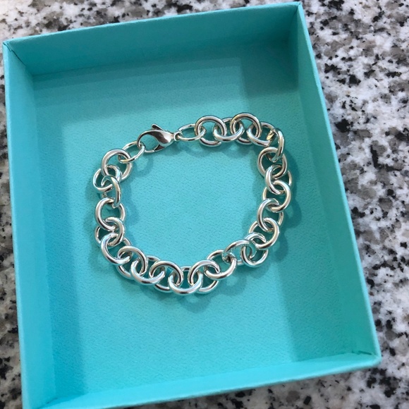 Tiffany & Co. | Jewelry | Tiffany Co Round Link Bracelet Nwot | Poshmark
